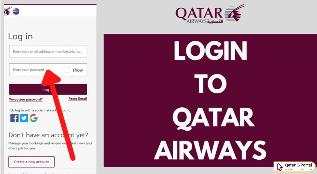 Qatar Airways Online Check In - Qatar E-Portal